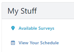 How do I check my schedule? – Curion Insights